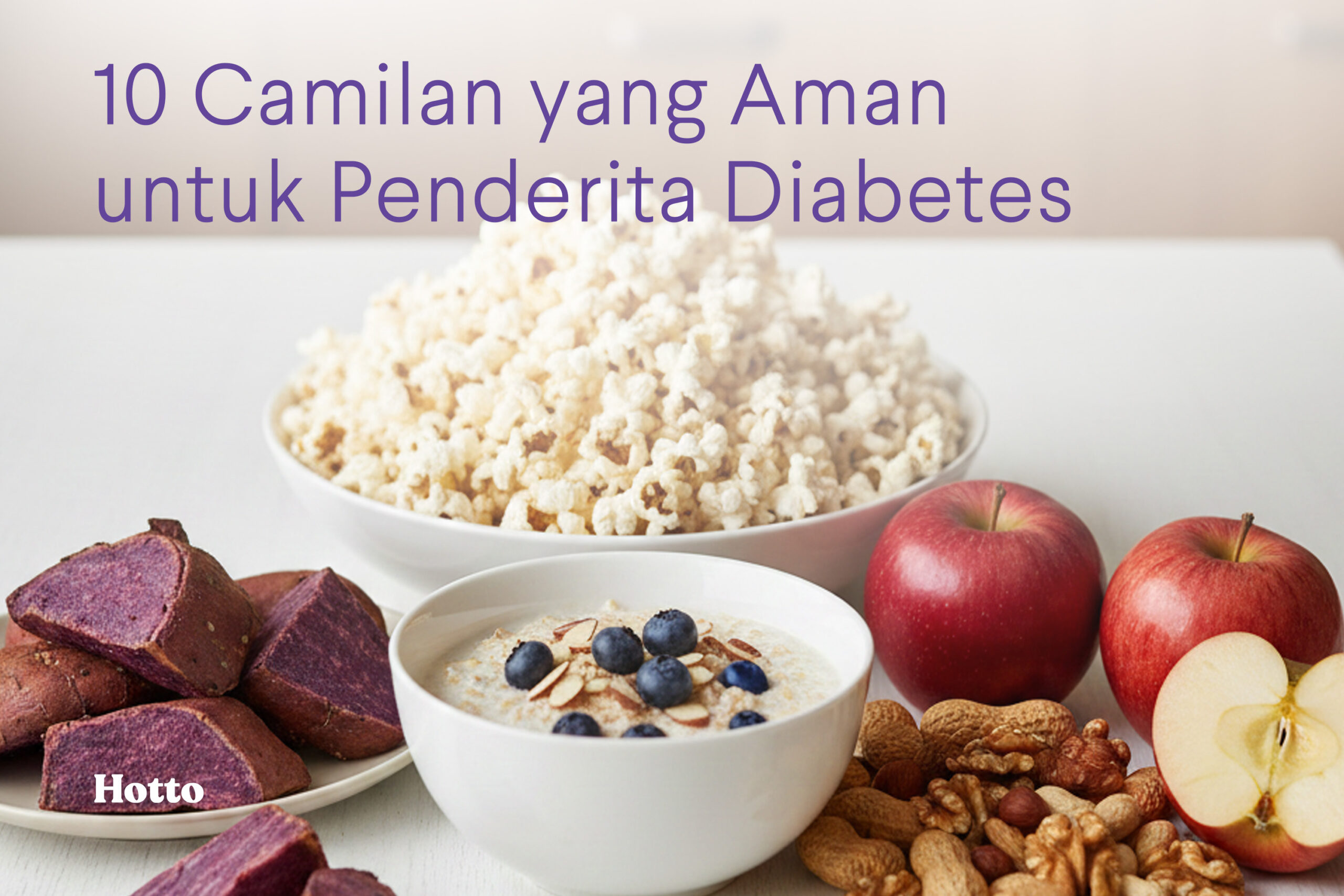 10 Camilan Sehat Untuk Penderita Diabetes